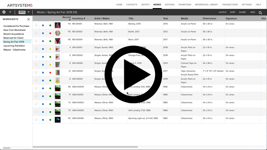 Tutorial Videos and User Guides | Artsystems